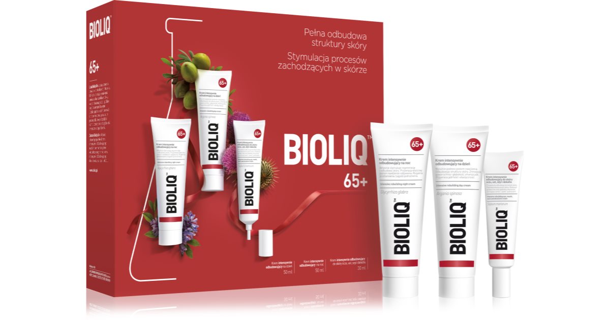 Bioliq 65+ coffret cadeau pour la régénération de la peau | notino.fr