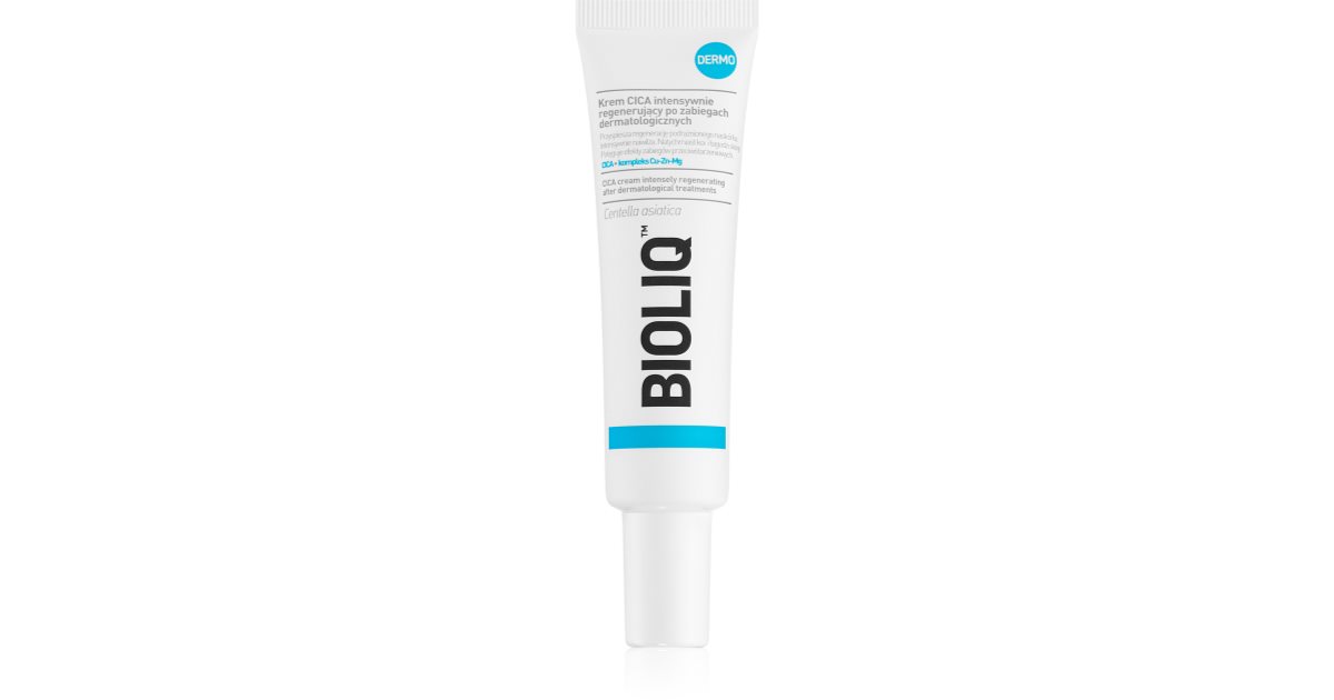 Bioliq Dermo CICA intensive Creme für die Regeneration der Haut | notino.at