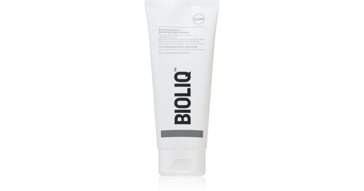 Bioliq Clean Cleansing Gel 3 In 1 for face, body and hair | notino.ie