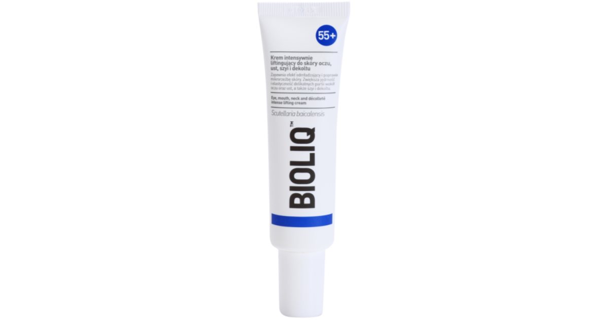 Bioliq 55+ Intensely Lifting Cream for Eye and Mouth Area, Neck, and ...
