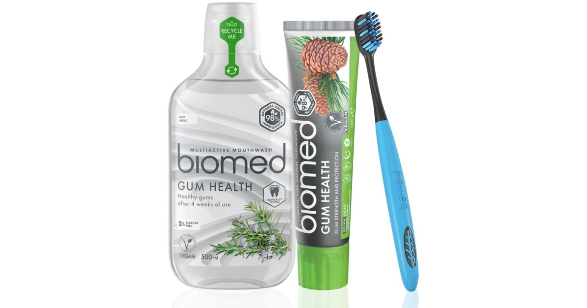 Biomed Gum Health Set Dental Care Set for sensitive gums | notino.ie