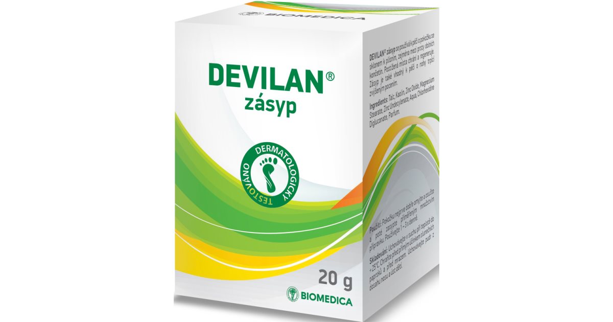 Biomedica Devilan Foot Powder | notino.ie