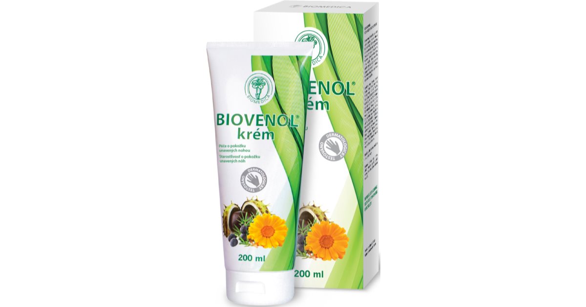 Biomedica Biovenol Bivenol крем за крака с охлаждащ ефект | notino.bg