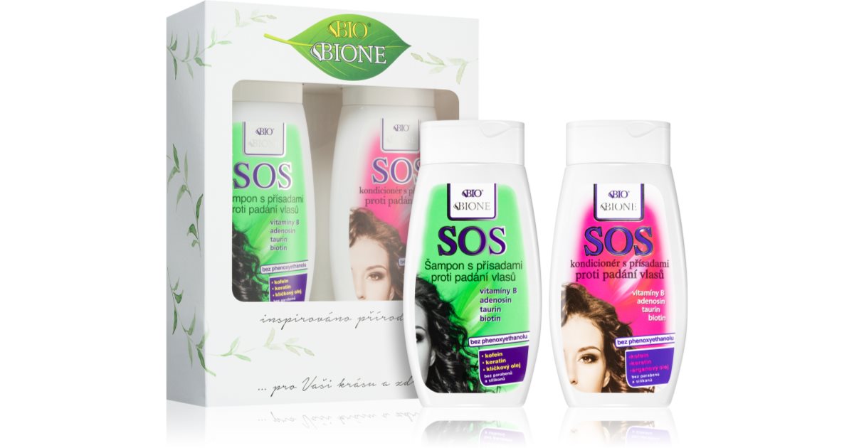 Bione Cosmetics SOS gift set for hair loss | notino.co.uk