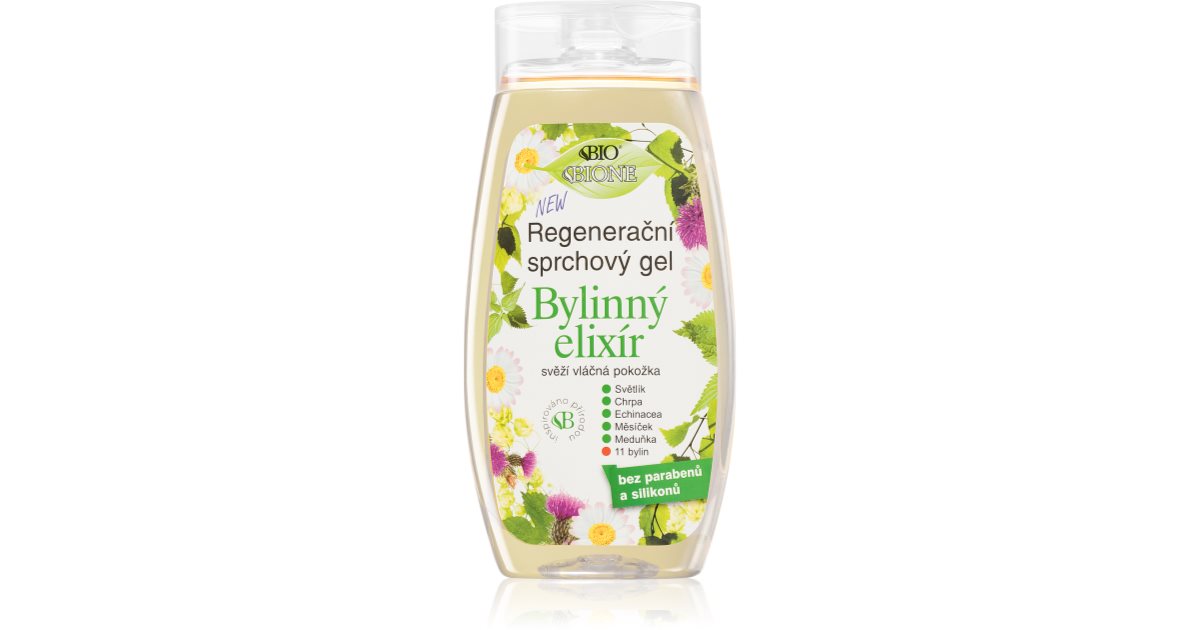 Bione Cosmetics Bylinný elixír regenerating shower gel | notino.co.uk