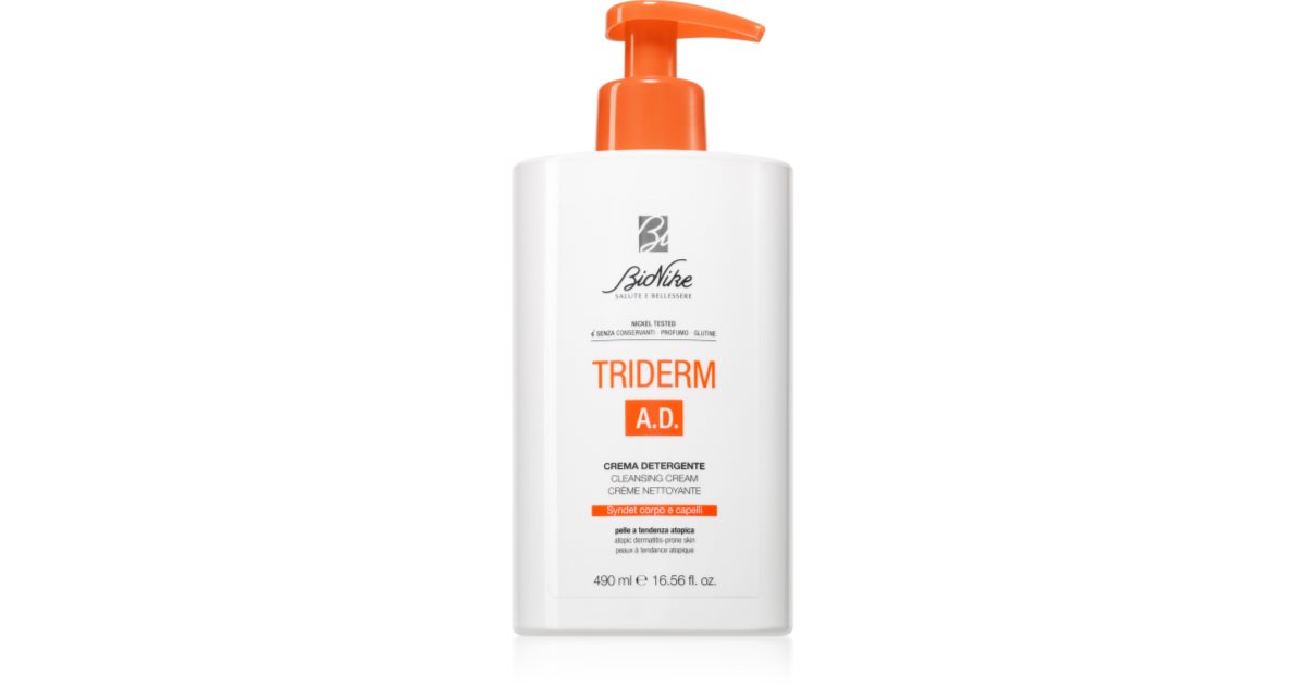 BioNike Triderm A. D. Cleansing Cream for atopic skin | notino.ie