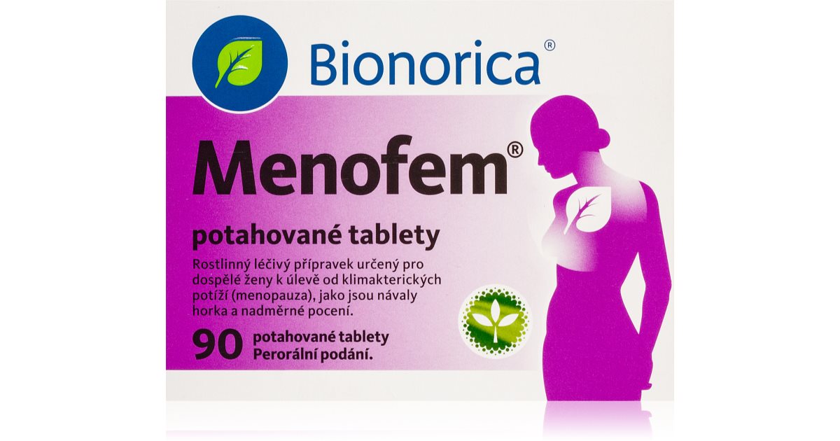 Bionorica Menofem 2,8 mg tablety při obtížích v klimakteriu | notino.cz