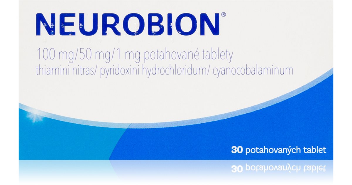 Neurobion Neurobion 100 mg/50 mg/1 mg tablety | notino.cz