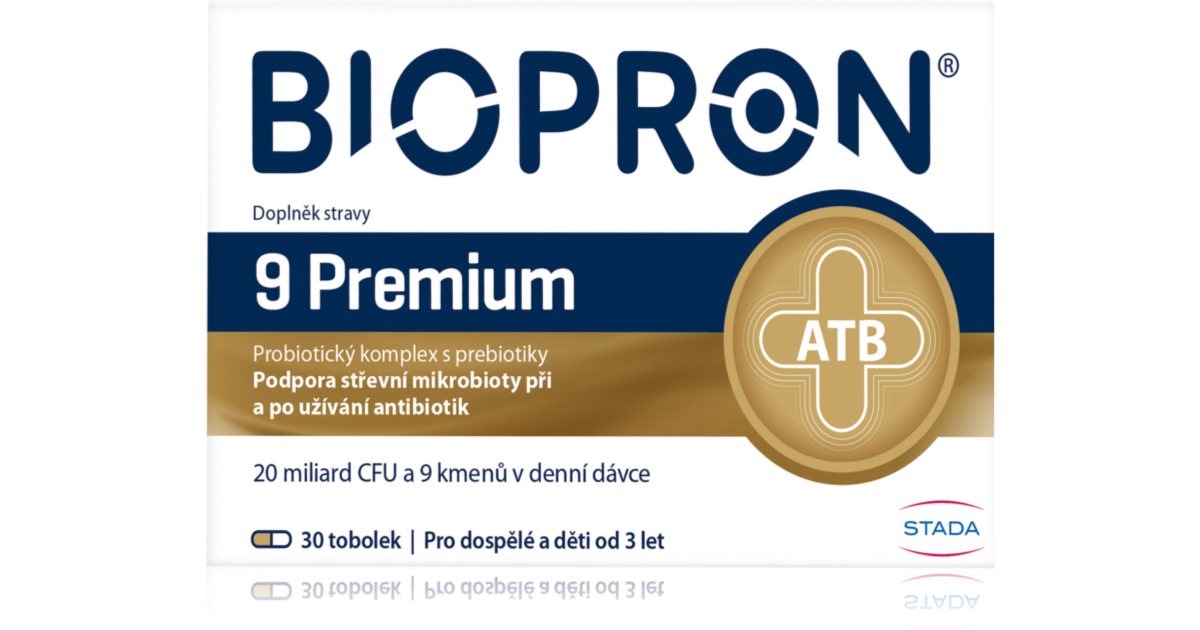 Biopron® 9 Premium tobolky s probiotikami | notino.sk