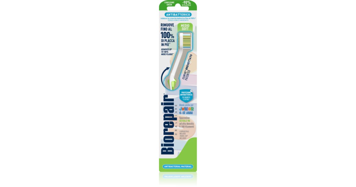 Biorepair Junior Medium/Soft Toothbrush For Children | notino.ie