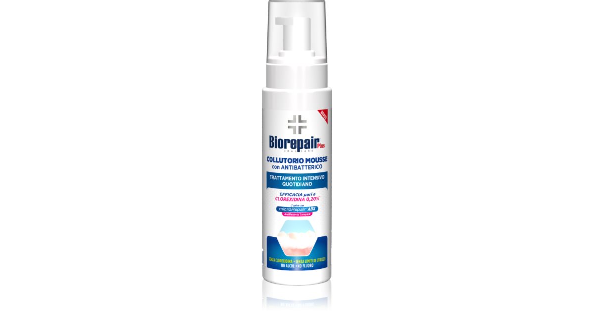 Biorepair Plus Collutorio Mousse anti-plaque mouthwash | notino.co.uk