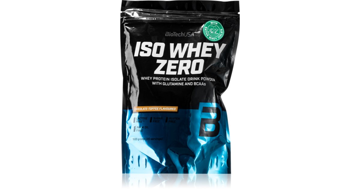 BioTechUSA Iso Whey Zero proteína de suero lácteo sin lactosa | notino.es