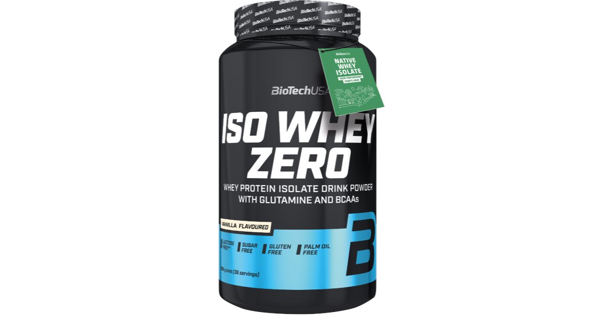 BioTechUSA Iso Whey Zero Molkenprotein laktosefrei | notino.at