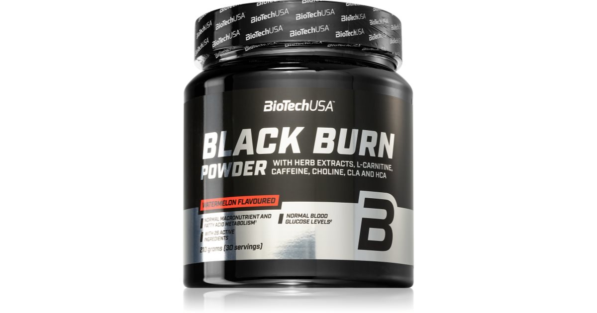 BioTechUSA Black Burn Fatburner in Pulverform | NOTINO