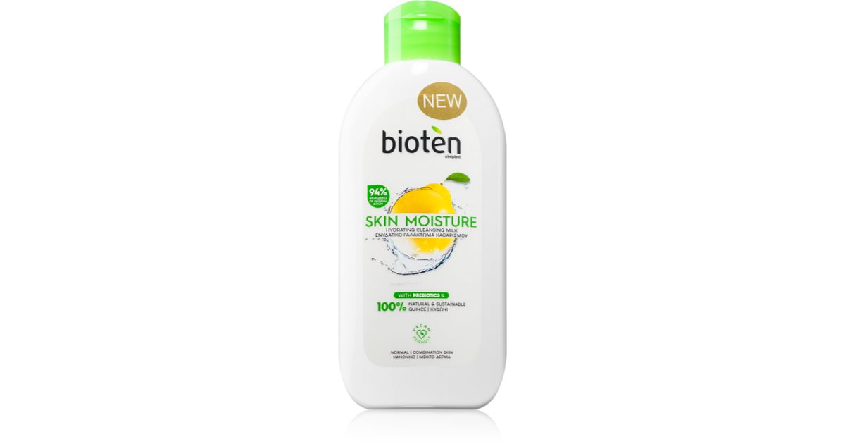 Bioten Skin Moisture почистващо мляко за тяло за нормална към смесена ...