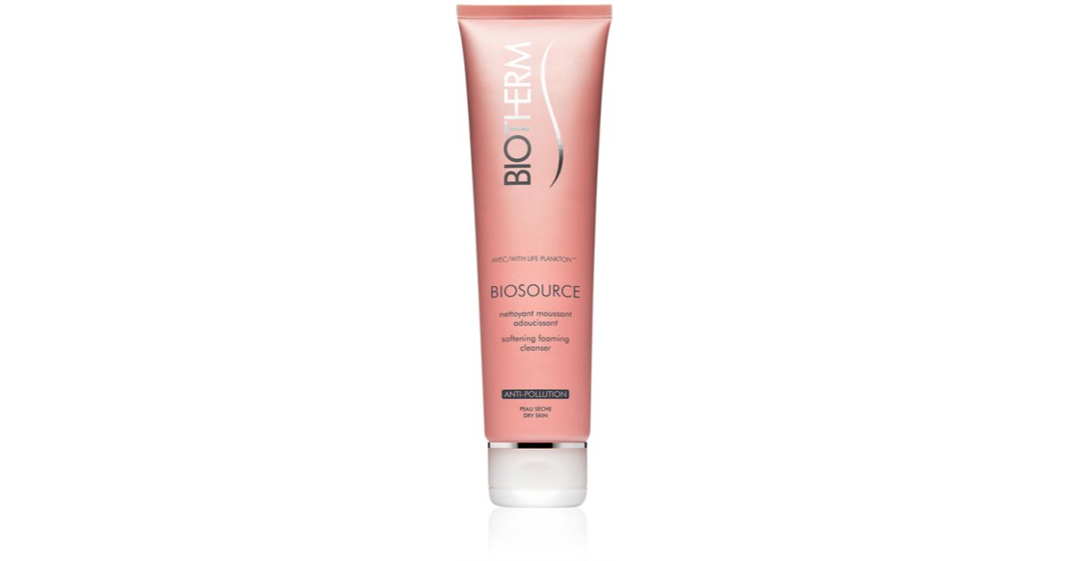 Biotherm Biosource Foaming Cleanser crema-espuma limpiadora para pieles ...