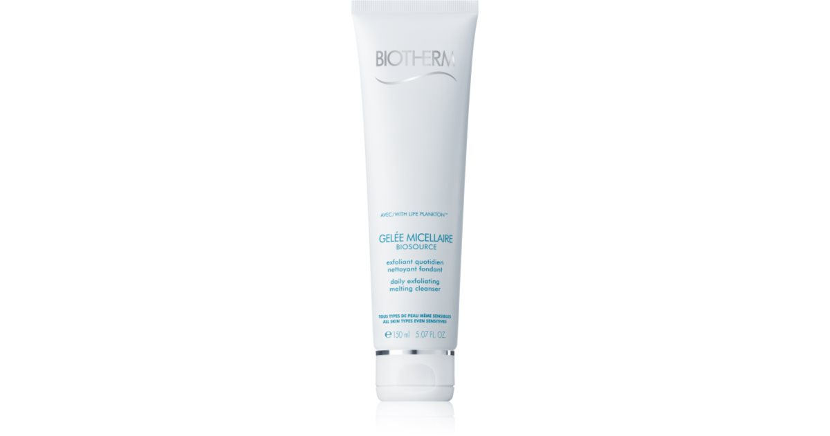 Biotherm Biosource Gelée Micellaire exfoliating cleansing gel with ...