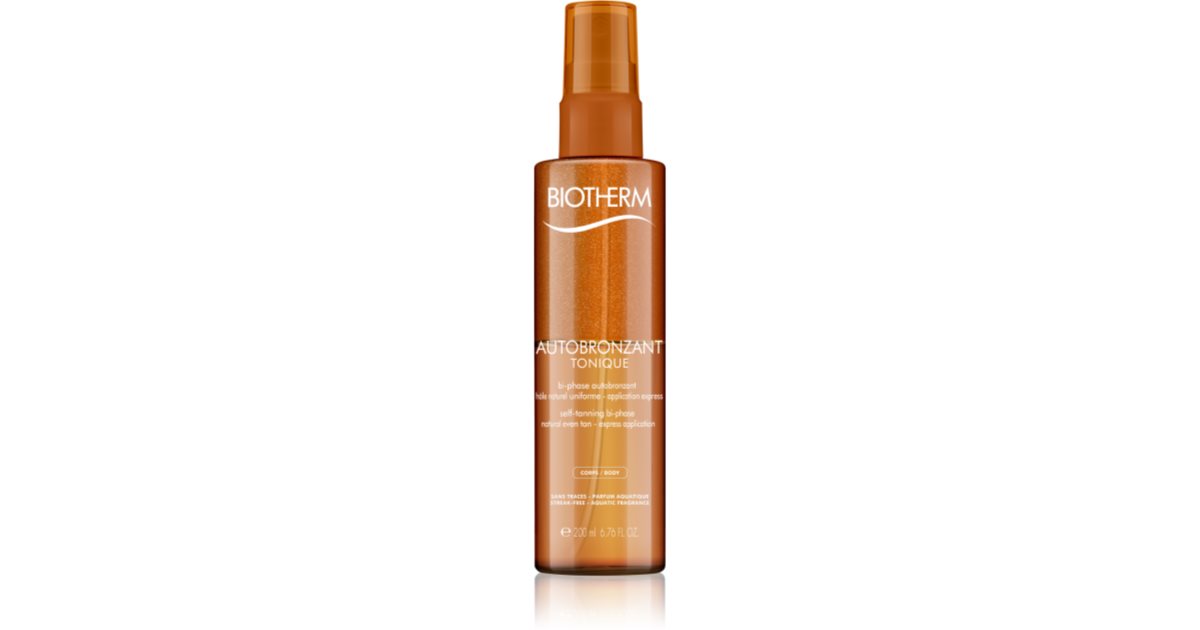 Biotherm Autobronzant Tonique bi-phase self-tanning oil for the body ...