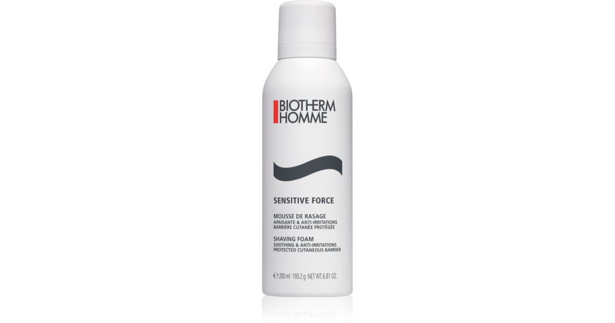 Biotherm Homme Sensitive Force Shaving Foam for Sensitive Skin | notino ...