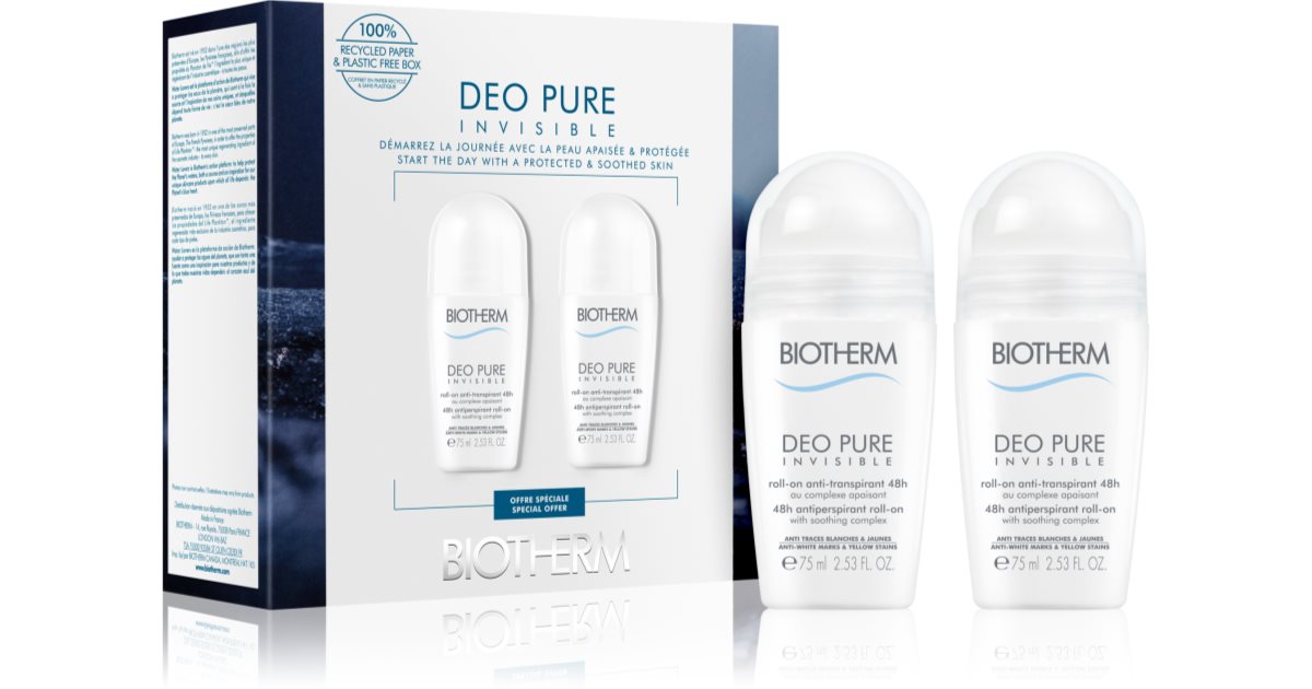 Biotherm Eau Pure formato poupança | notino.pt