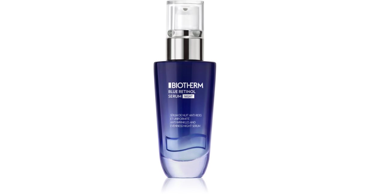 Biotherm Blue Retinol Resurface and Repair Night Serum regeneráló ...