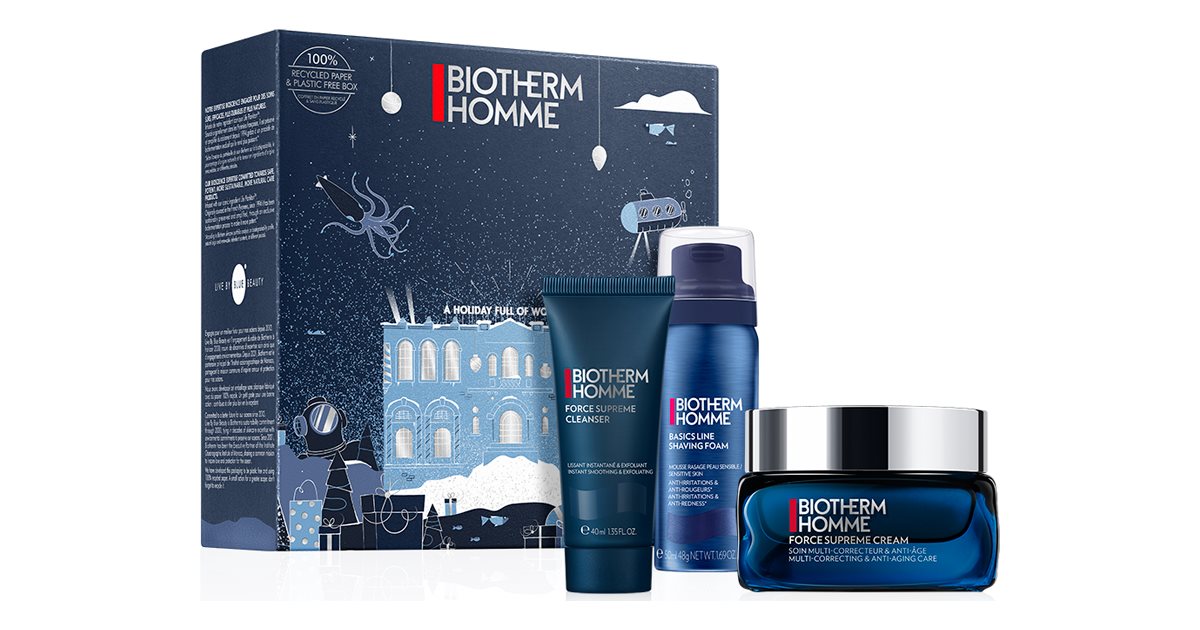 Biotherm Homme Force Supreme gift set for men | notino.co.uk