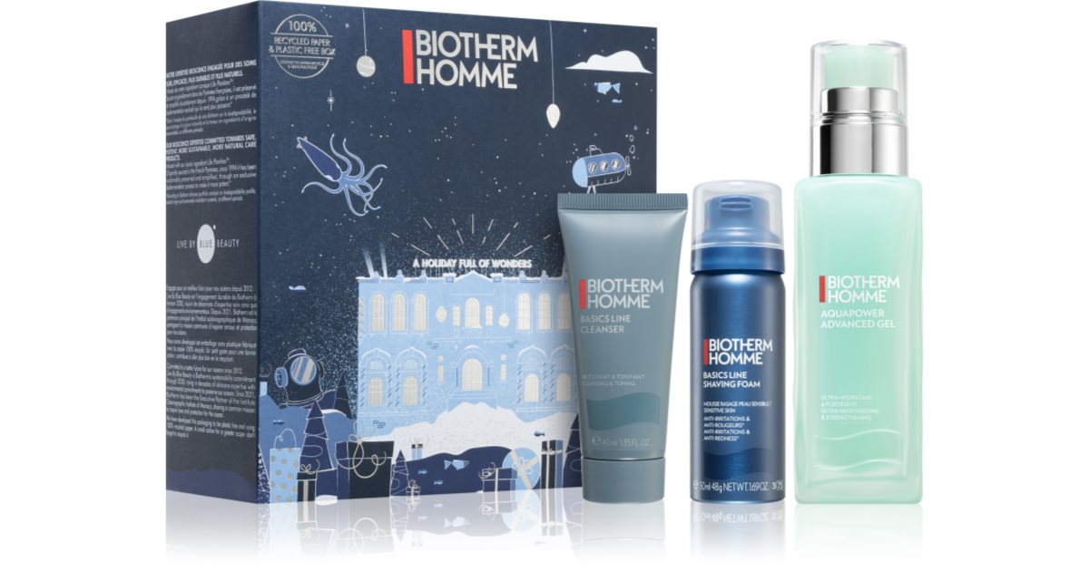 Biotherm Homme Aquapower Gift Set 48 h for men | notino.ie