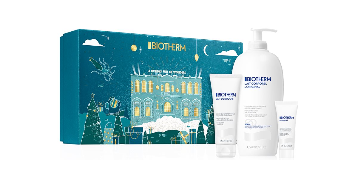 Biotherm Lait Corporel Holiday Edition coffret cadeau pour femme ...