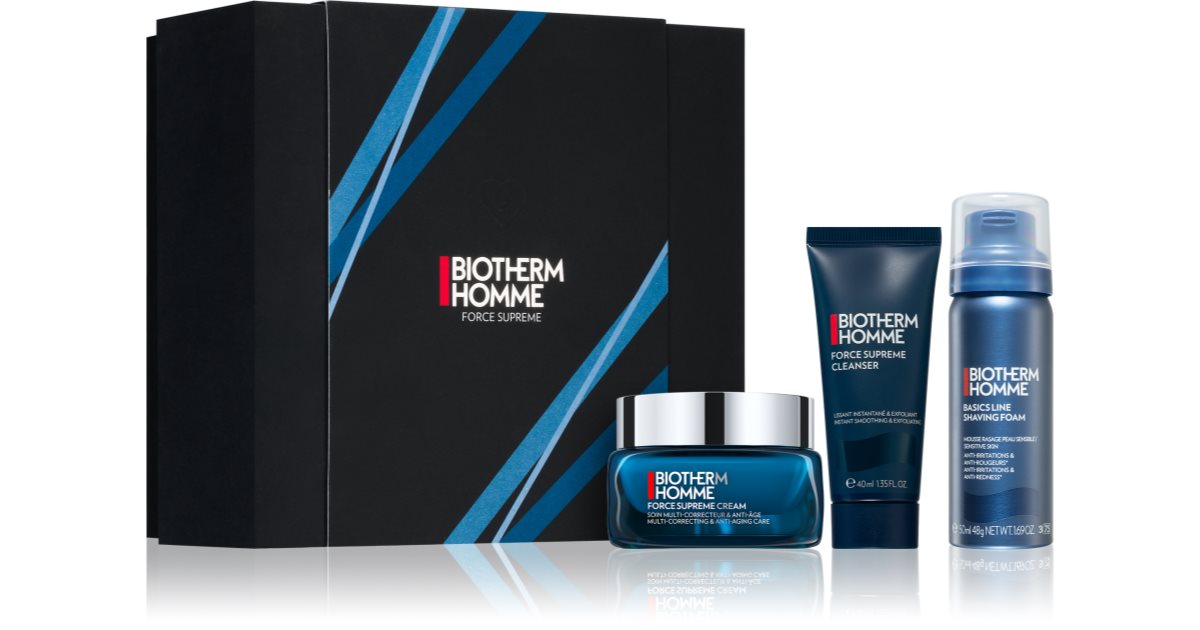 Biotherm Force Supreme Homme Gift Set for men | notino.ie