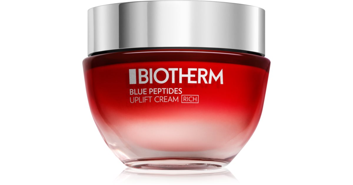 Biotherm Blue Peptides Uplift Cream Rich crema facial con péptidos ...