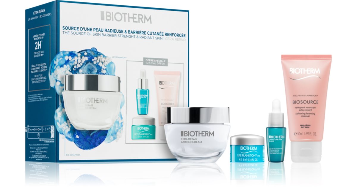 Biotherm Cera Repair Barrier Cream coffret cadeau pour femme | notino.fr