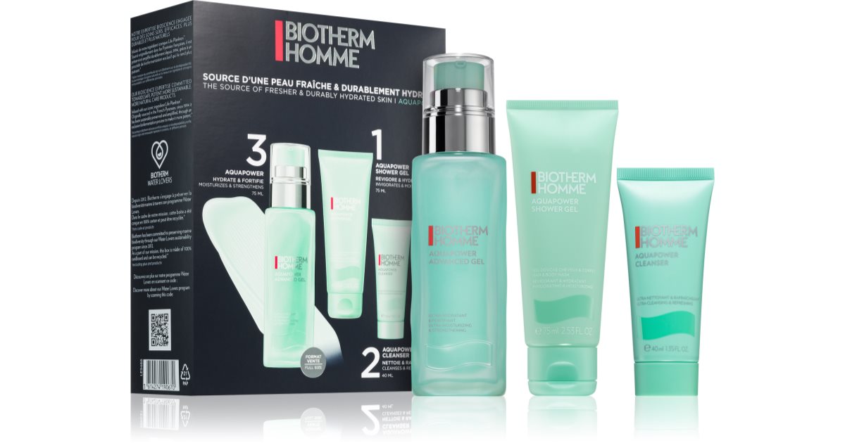 Biotherm Aquapower Homme gift set for men | notino.co.uk