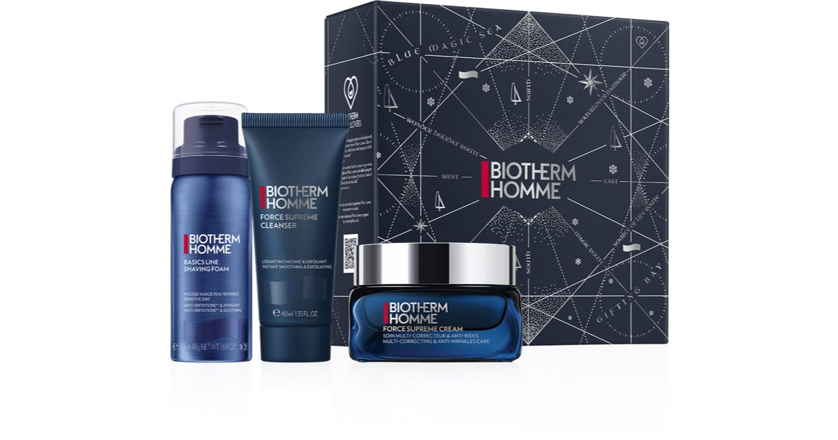Biotherm Force Supreme Homme Gift Set for men | notino.ie