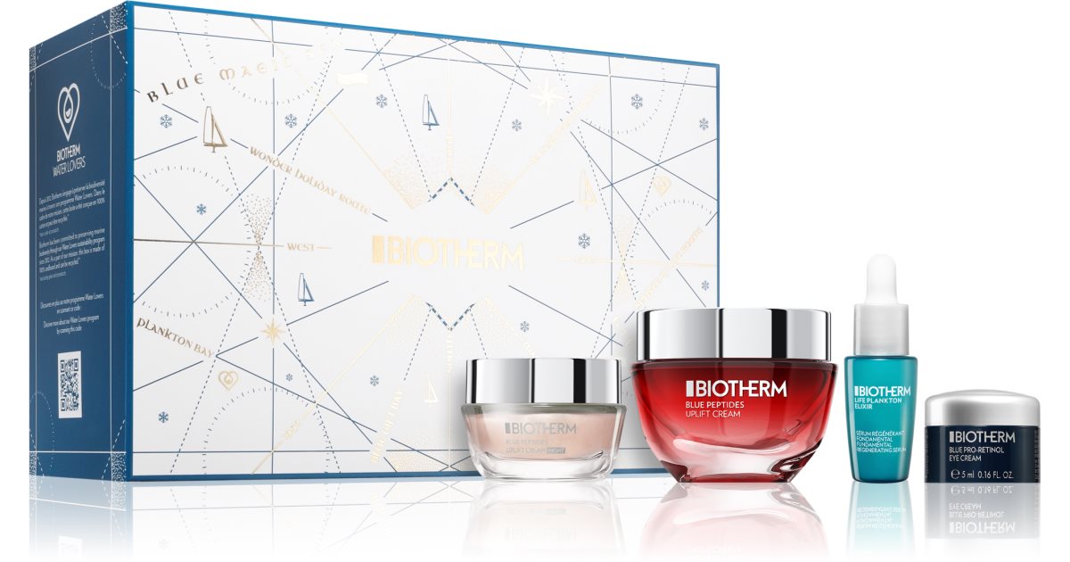 Biotherm Blue Peptides Uplift Cream gift set for women | notino.co.uk
