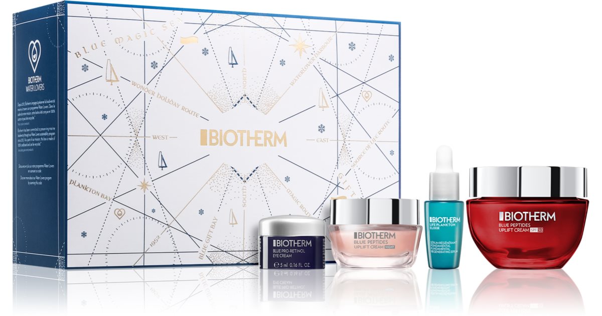 Biotherm Blue Peptides Uplift Cream Gift Set SPF 30 for women | notino.ie