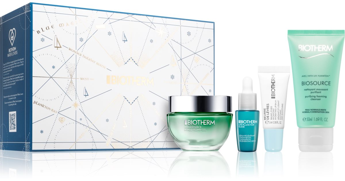 Biotherm Aquasource Hyalu Plump Gel gift set for women | notino.co.uk