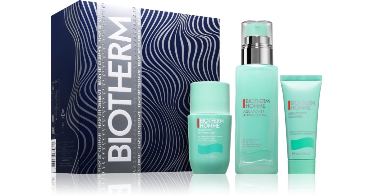 Biotherm Homme Aquapower Advanced Gel confezione regalo per uomo ...