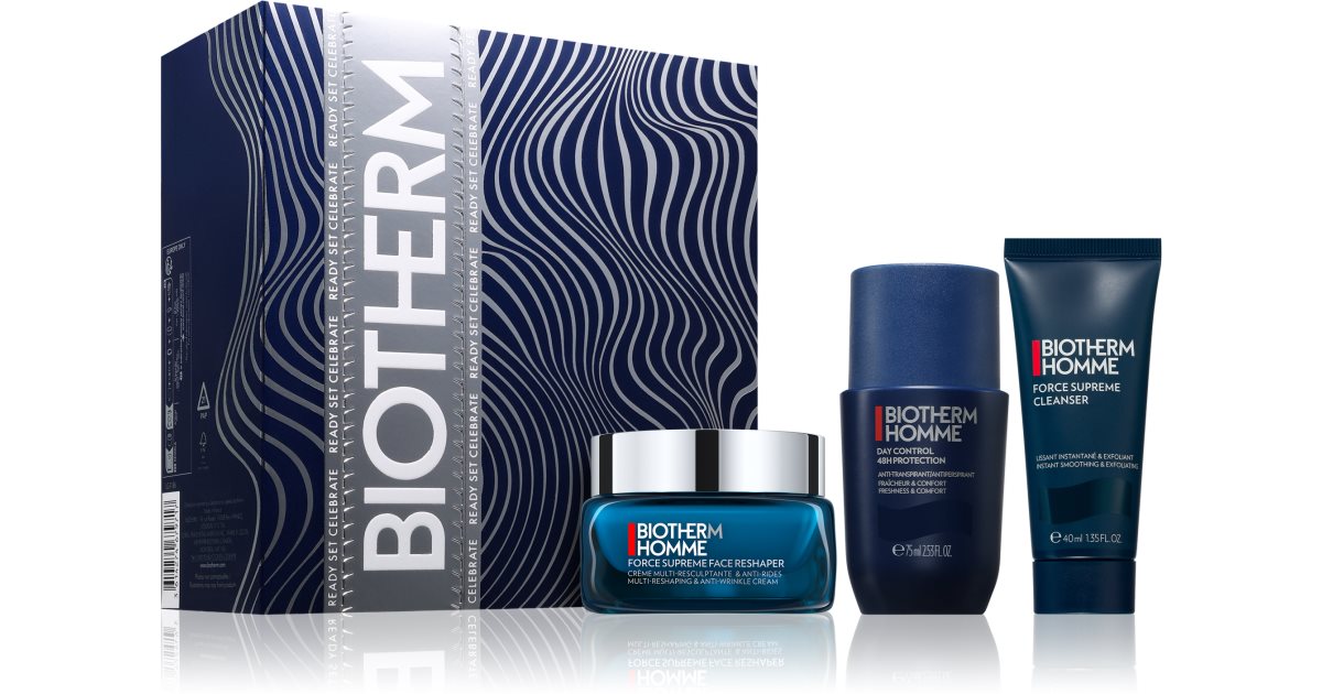 Biotherm Homme Force Supreme Face Reshaper Cream zestaw upominkowy dla ...