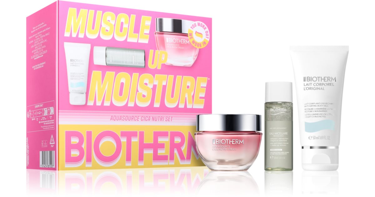Biotherm Aquasource Cica Nutri Cream Coffret cadeau pour femme | notino.fr