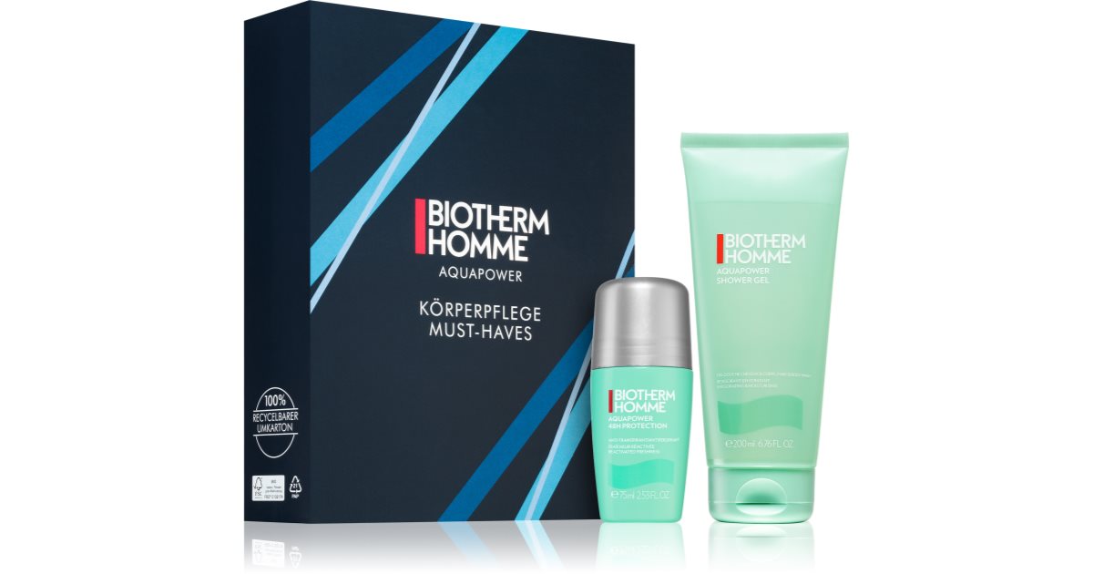 Biotherm Homme Aquapower coffret para homens | notino.pt