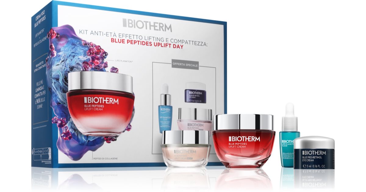 Biotherm Blue Peptides Uplift Cream gift set for women | notino.co.uk