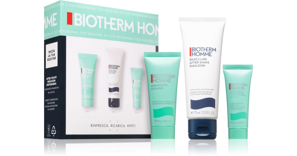 Biotherm Homme Basics Line After Shave Emulsion darilni set za moške ...
