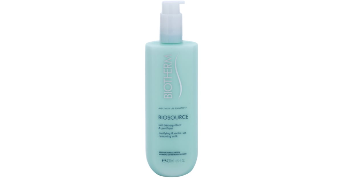 Biotherm Biosource cleansing and makeup removing lotion for normal and ...