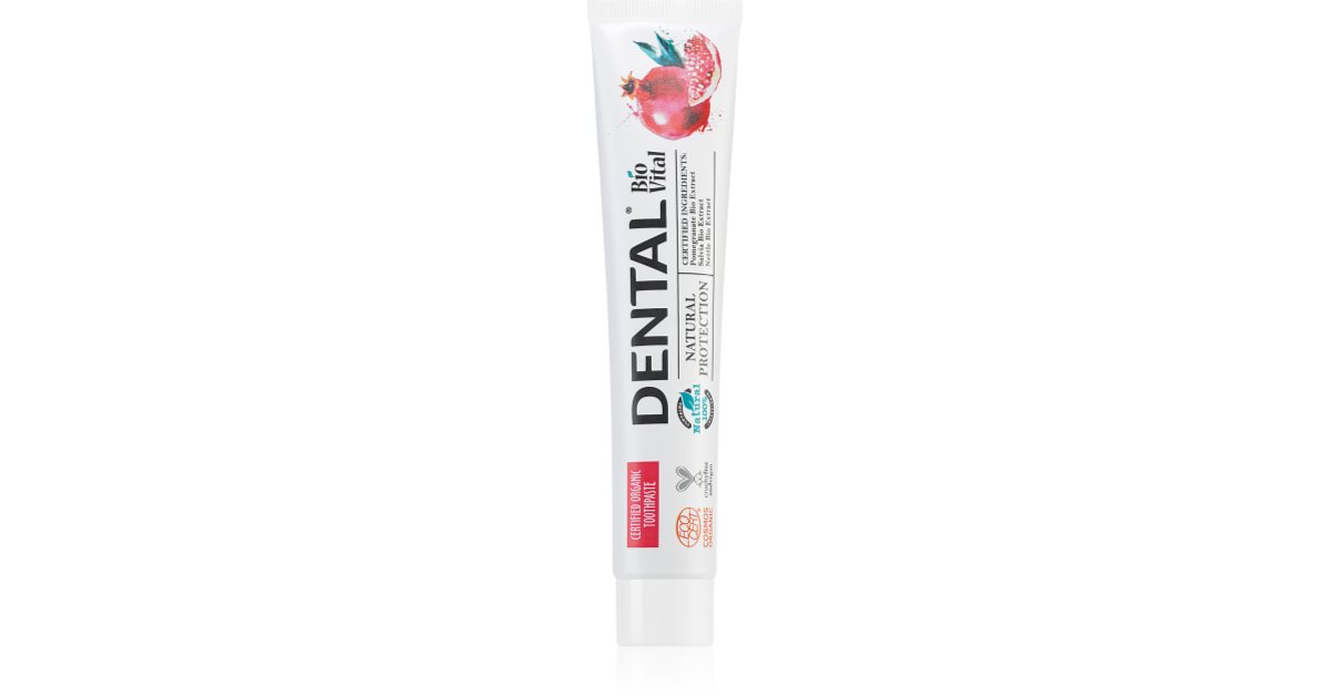BioVital Dental Natural Protection organic toothpaste to treat ...