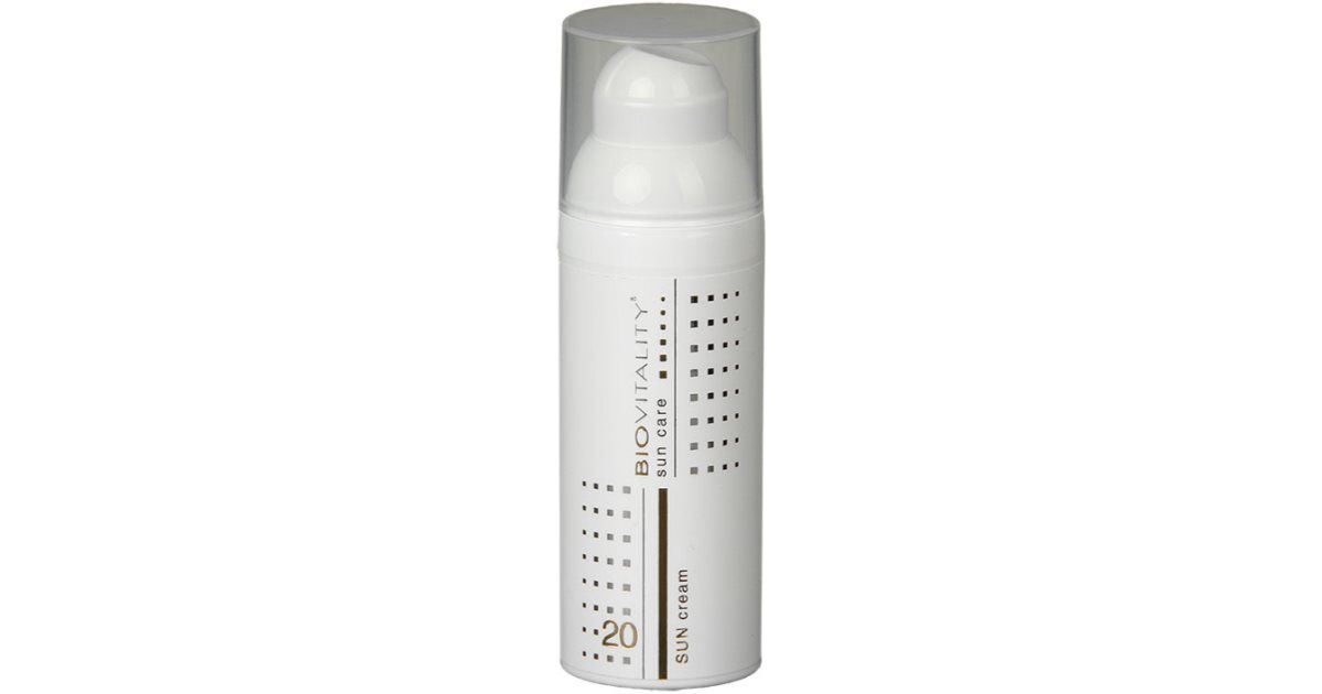 Biovitality Sun Care crema solar de protección UV media | notino.es