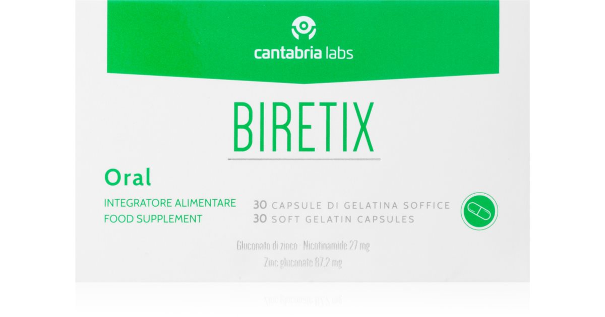 Biretix Oral kapsuly na aknóznu pleť | notino.sk