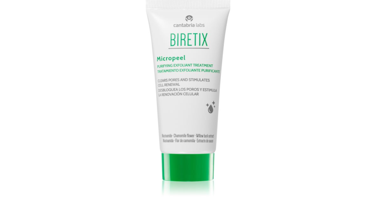 Biretix MIcropeel Exfoliating Gel for deep cleansing | notino.ie