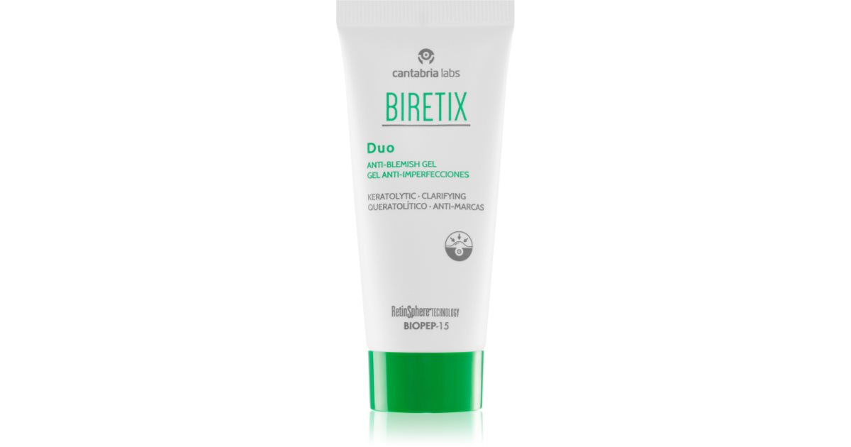 Biretix Treat Duo Anti-Blemish Gel trattamento correttore rigenerante ...