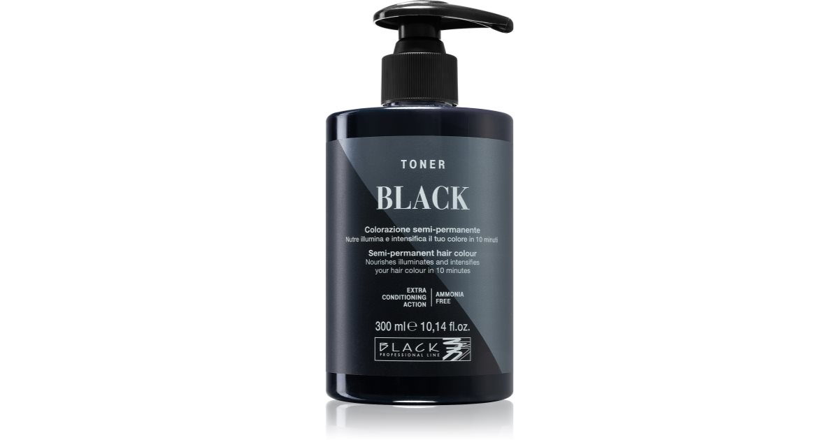 Black Professional Line Toner toningsfarve til naturlige nuancer ...