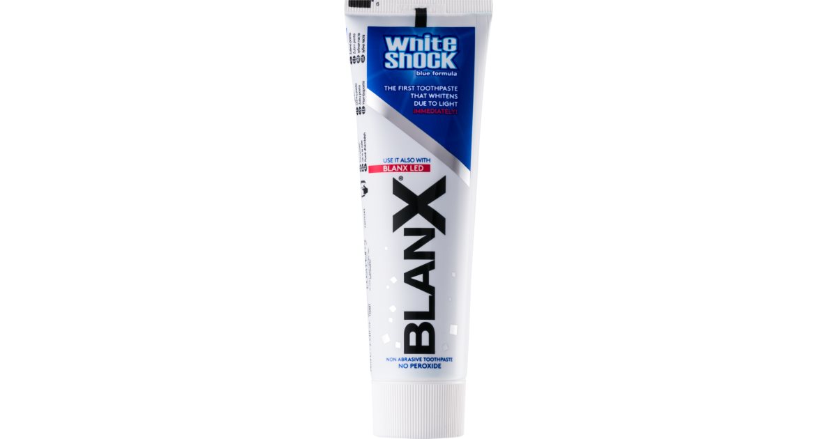 BlanX White Shock Instant White whitening toothpaste | notino.co.uk
